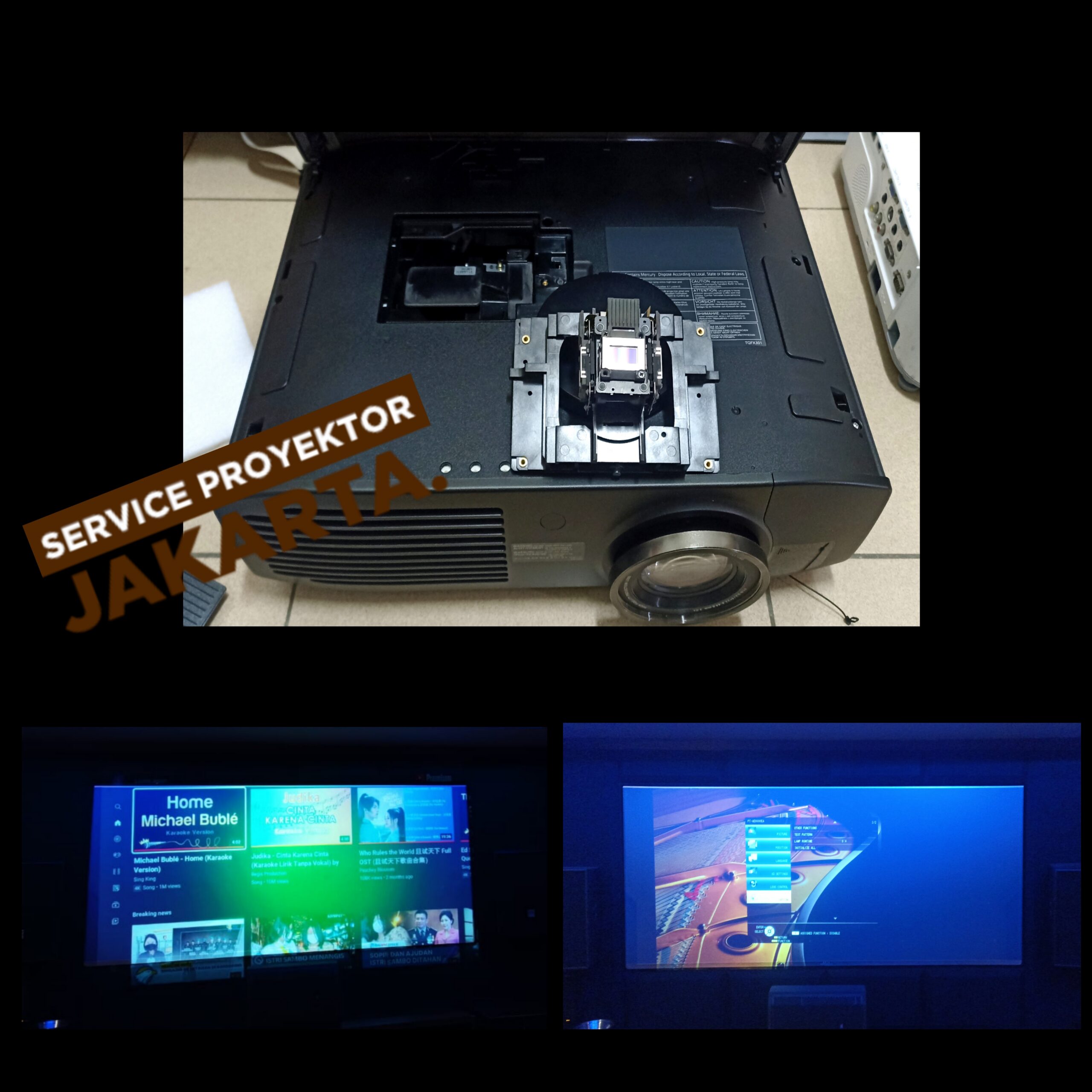 Jasa Service Proyektor Jakarta